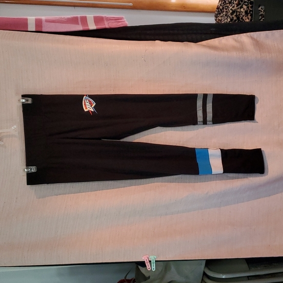 Unk | Pants & Jumpsuits | Unk Okcity Thunder Leggins | Poshmark